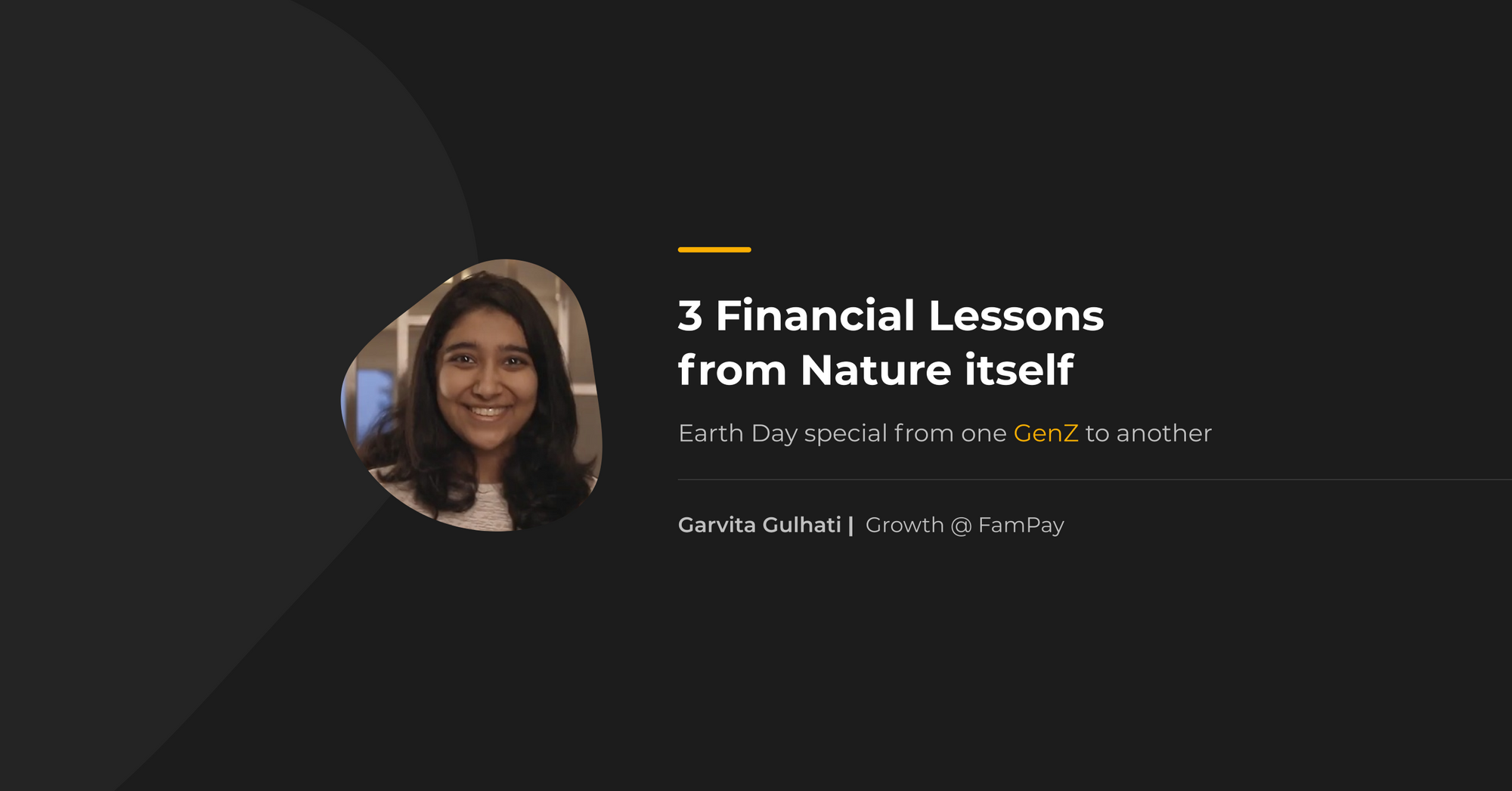 3 Financial Lessons from Nature: An Earth Day special 🌍