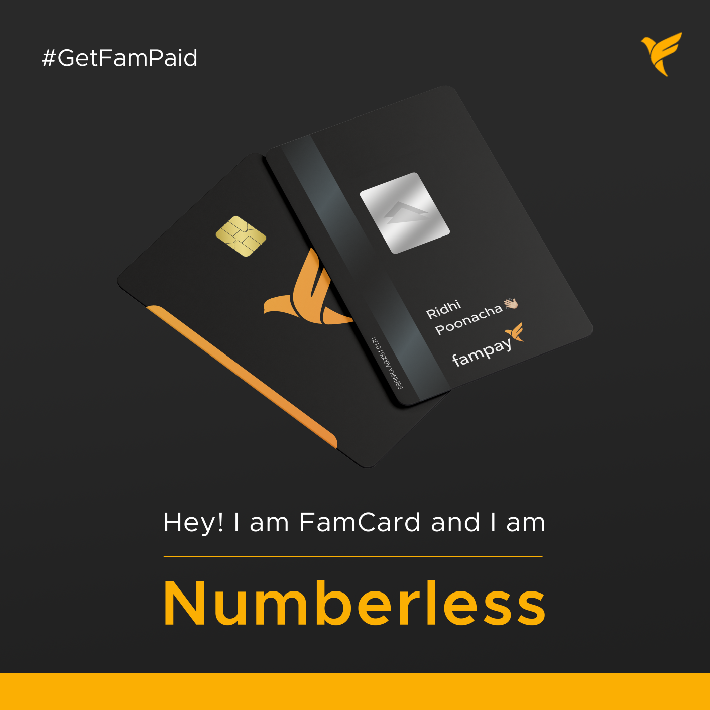 Everything you need to know about our Numberless Card! 💳